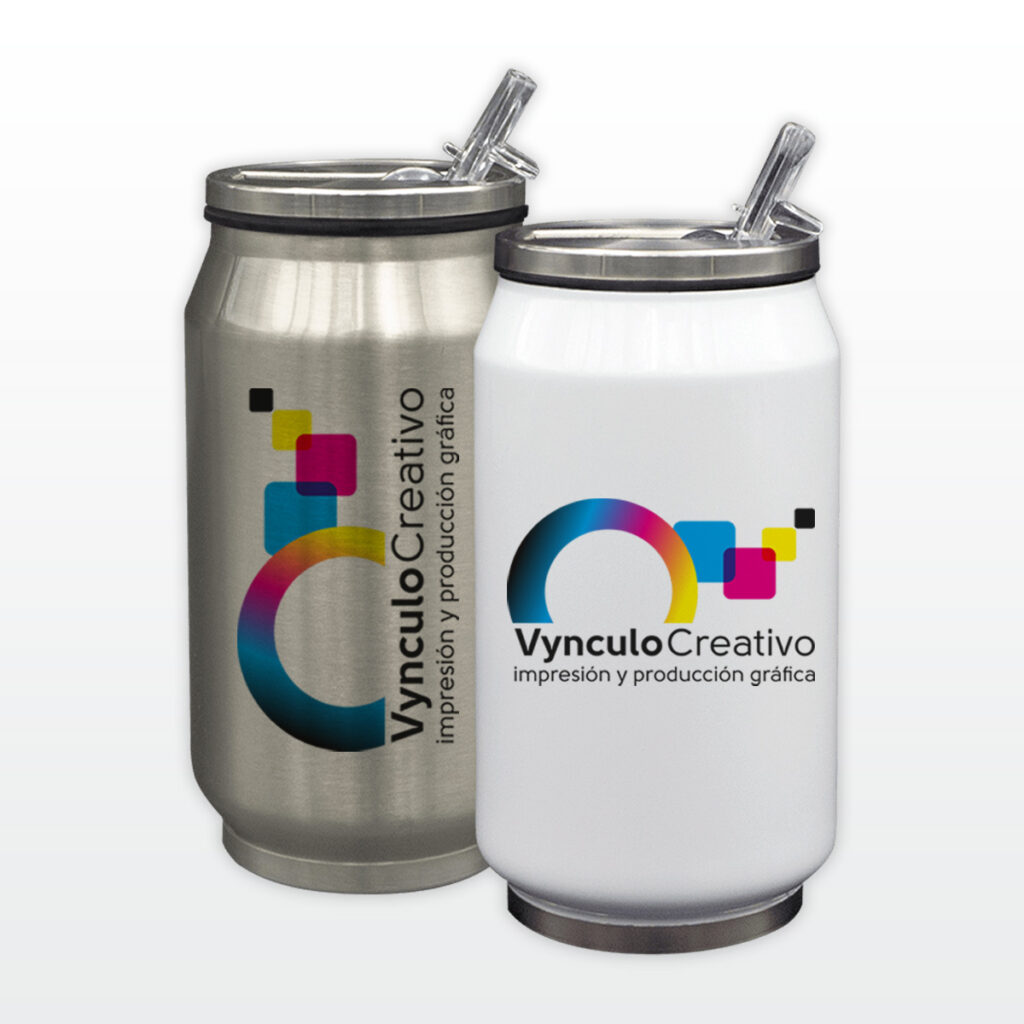 Termo Lata 300 ml personalizada – Vynculo Creativo