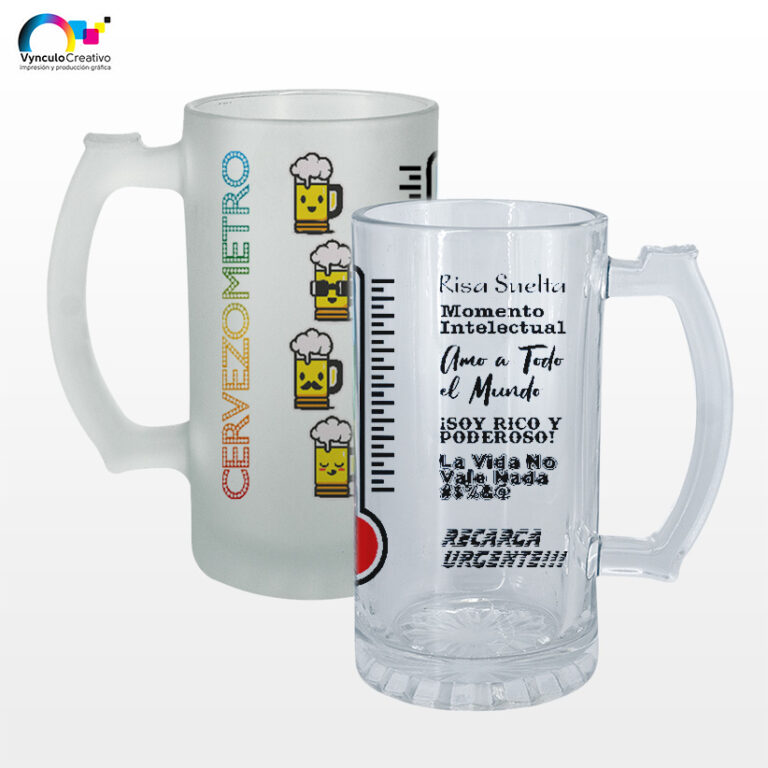 Tarro cervecero 500 ml personalizado – Vynculo Creativo